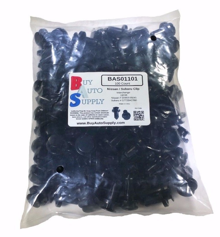 Bumper Push Clip Retainer Fits Nissan 01553-09241 Auveco 19246 Subaru ...