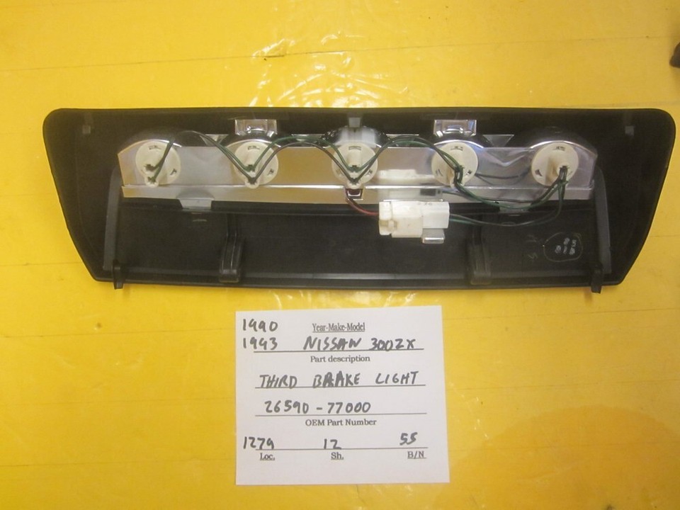 Nissan 300zx brake light 3rd brake light 26950 77000 | eBay