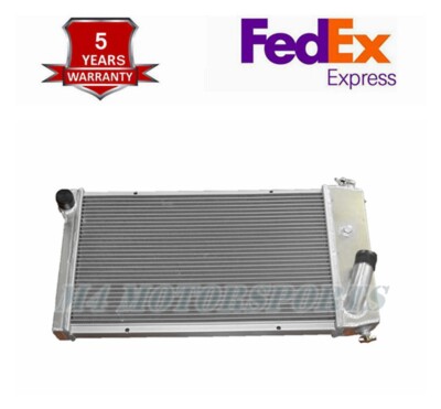 3 Rows Aluminum Radiator Fit 1971 72 73 74 75 76 77 Chevrolet Vega l4 ...