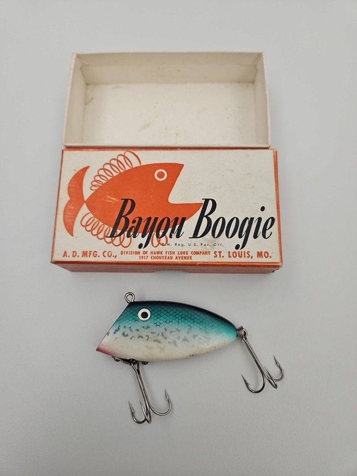 Vintage Bayou Boogie Fishing Lure #606 Crappie With Original Box | eBay