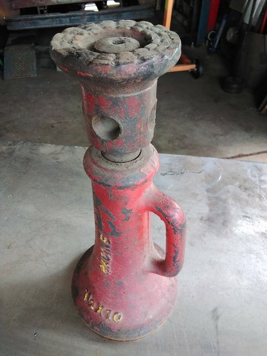 Vintage Racine Jack 1 12 10, 1 1/2x10 Works as it should PICK UP ONLY ...