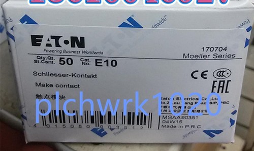 1 PCS NEW EATON button contact E10 is normally on | eBay