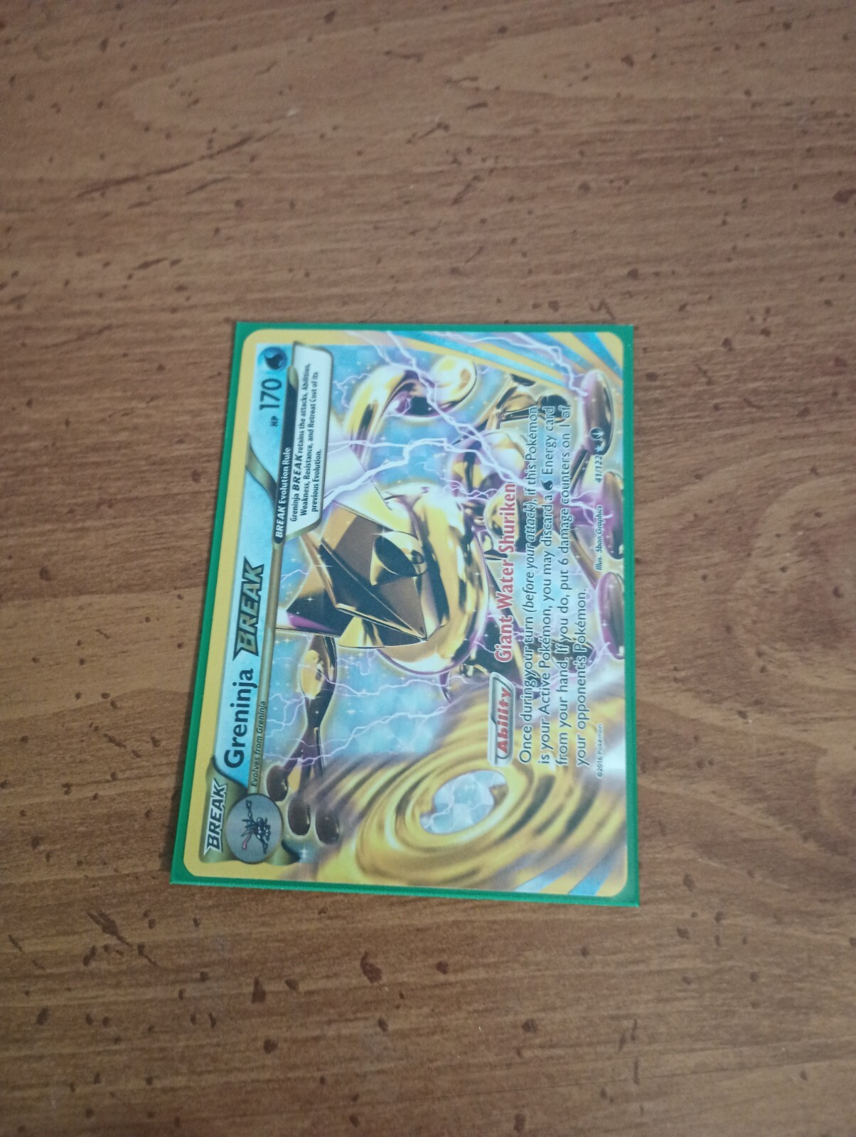 Pokémon TCG Greninja-Break Breakpoint 41/122 Holo Rare | eBay