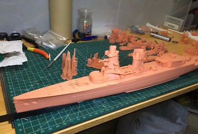 1/350 HNLMS De Ruyter cruiser (full hull) 3D Printed kit | eBay
