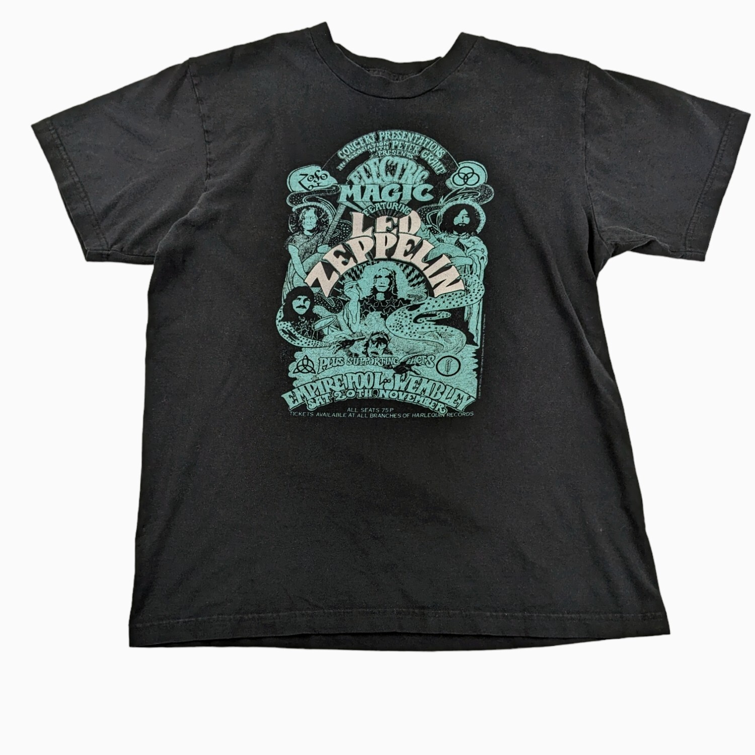Led Zeppelin Electric Magic 2006 Band Concert T-Shir… - Gem