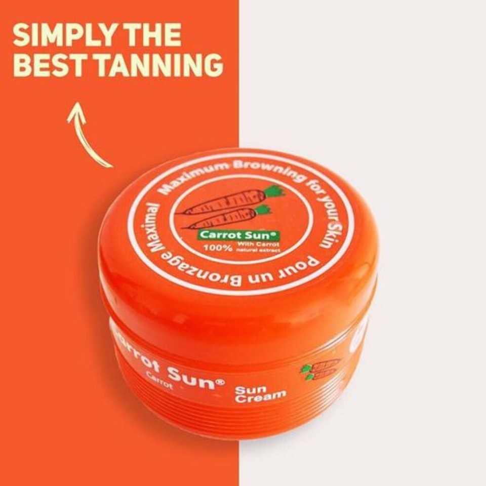 Carrot Sun Tanning Carrot Cream | eBay