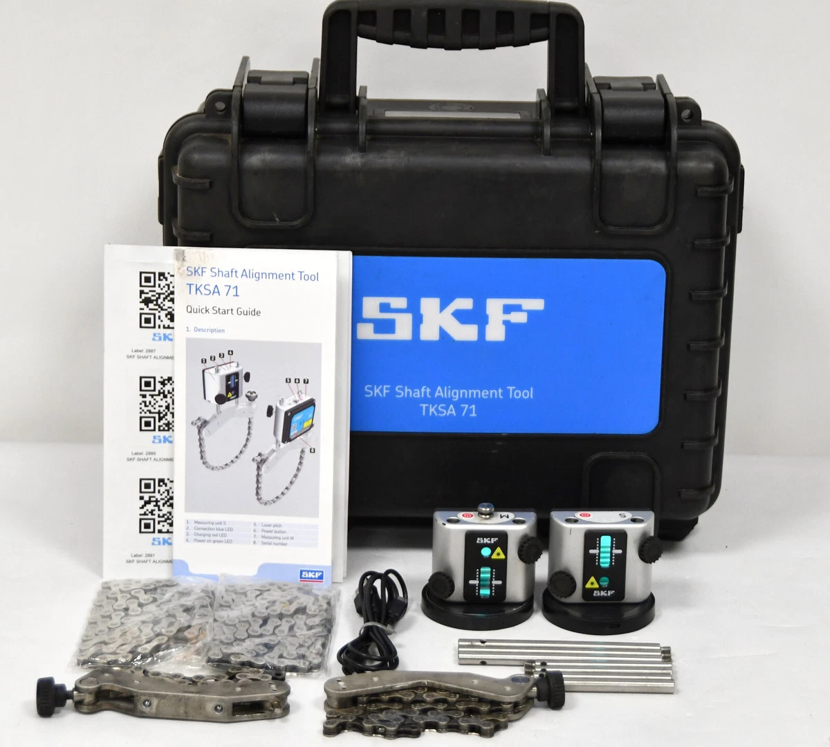Skf Tksa 71d2 Pro Shaft Alignment System With Display 44 Off