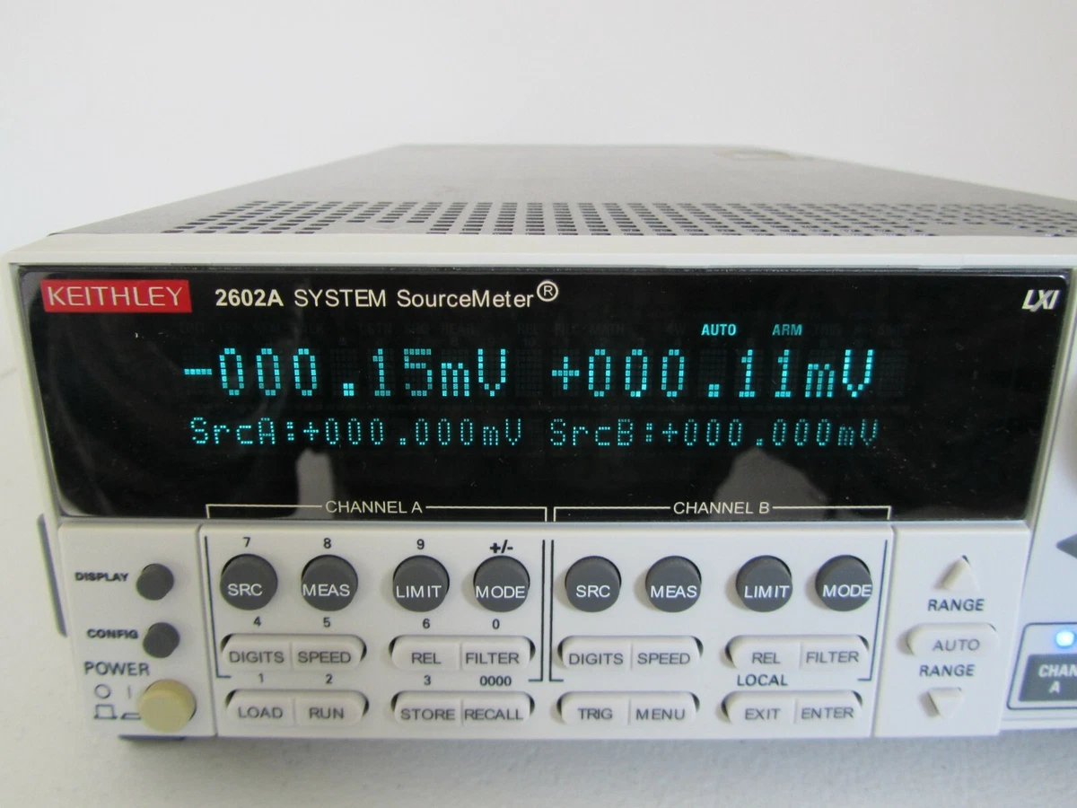 Keithley 2602B Dual-channel System SourceMeter, 46% OFF Keithley 2602B Dual-channel System SourceMeter, 46% OFF