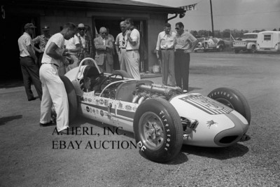 Watson Roadster Indianapolis 500 Mile race 1959 A.J. Watson auto racing ...