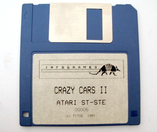 CRAZY CARS II 2 - Infogrames / Titus - jeu game ATARI ST / STF / STE ...