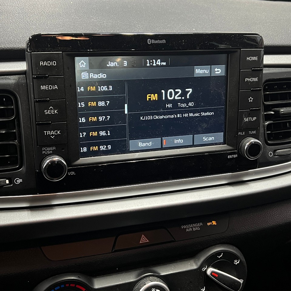 2019-2020 Kia Rio Radio Receiver AM FM Display Screen 96160H9700FHV OEM ...