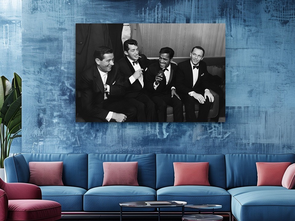 The Rat Pack Poster Carnegie Hall NY 1965 - Canvas Wall Decor | eBay