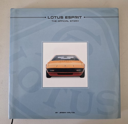 LOTUS ESPRIT BOOK OFFICIAL STORY Jeremy Walton. Perfect Condition. | eBay
