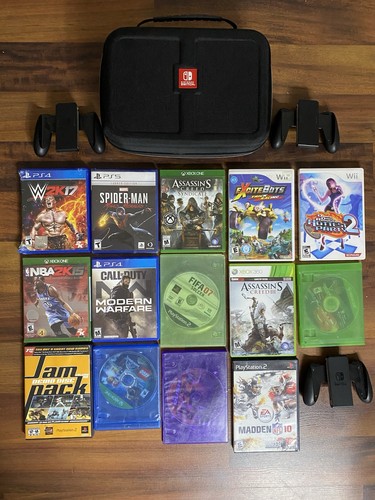 LOT OF 18 ASSORTED Nintendo Switch Xbox One PS2 PS4 PS5 Wii | eBay