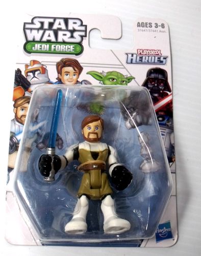 Star Wars Hasbro Jedi Force Playskool Heroes Obi-Wan-Kenobi 3 in New ...