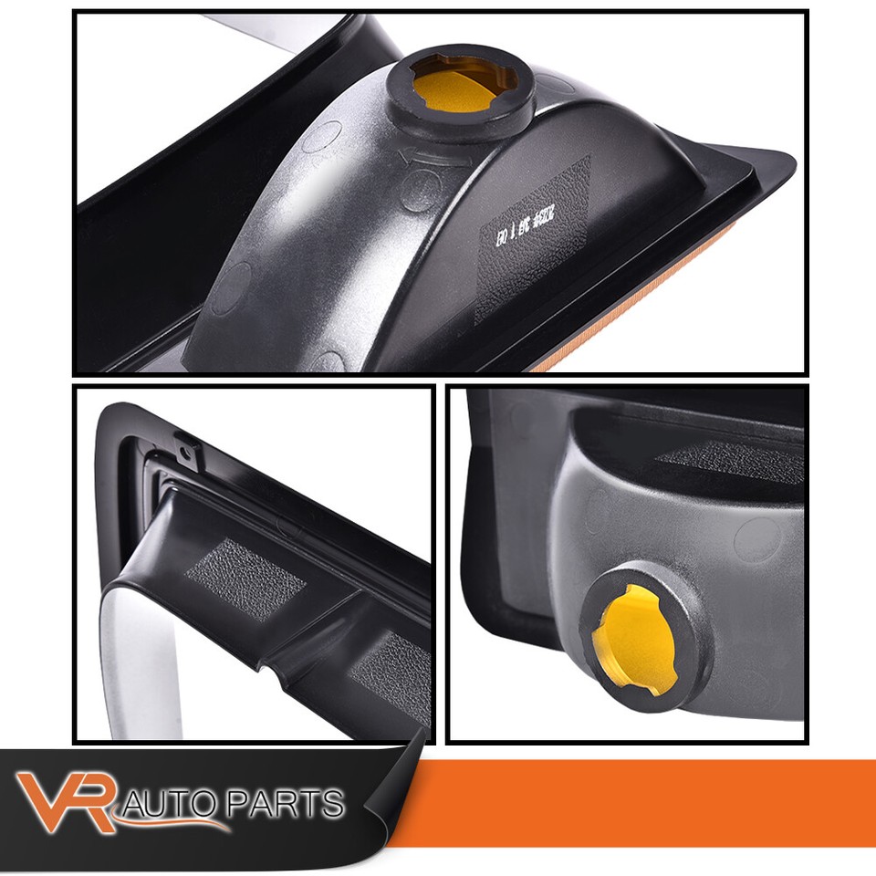 Headlights lamps Bezel w/ Corner Parking Light Fit For 86-90 Dodge ...