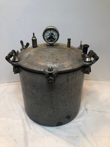 Vintage Health Pressure Canner Cooker With Trivet Primitive Decor | eBay