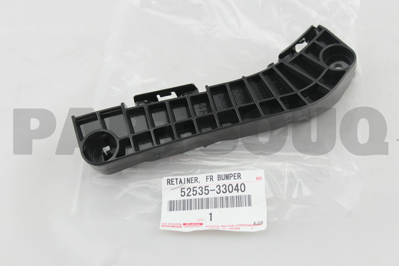 5253533040 Genuine Toyota RETAINER, FRONT BUMPER SIDE, RH 52535-33040 ...