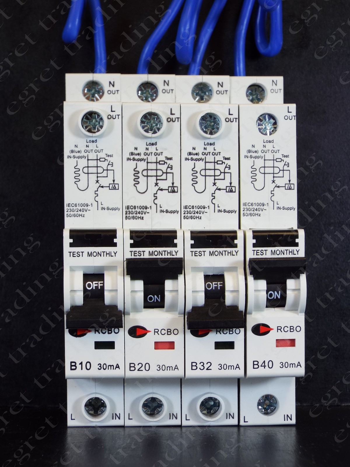 Lewden Control Gear Direct CGD 30mA RCBO Circuit Breaker - NEW TESTED ...