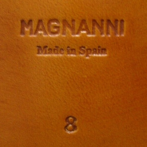 Magnanni Manolo Cognac Lace Up size 8 US (20518) 2321 | eBay
