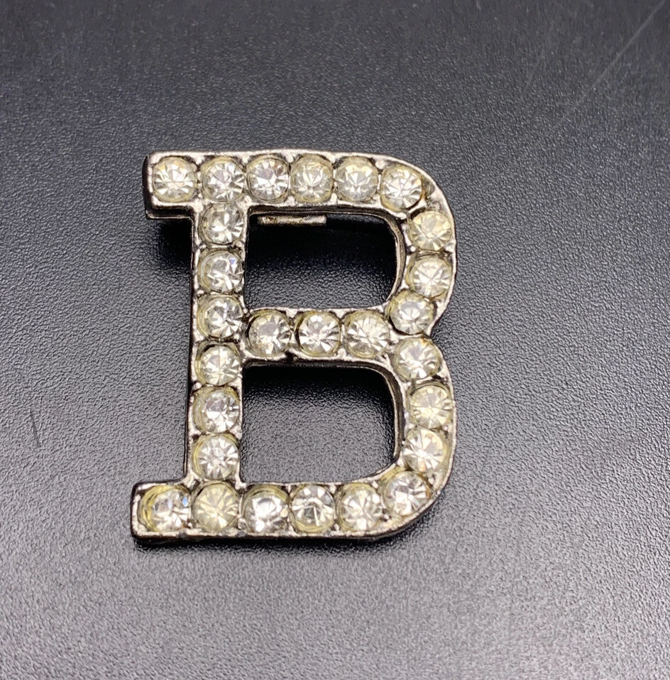 Letter B Silver