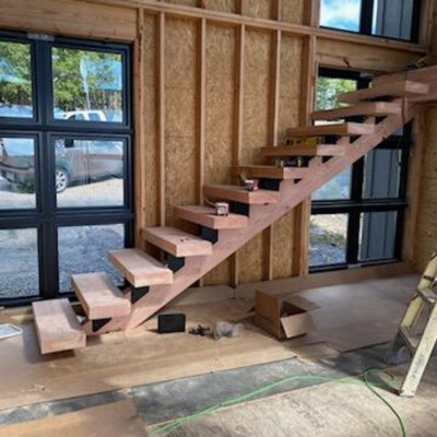 Universal Bolt on Mono Stringer Stair Brackets | eBay