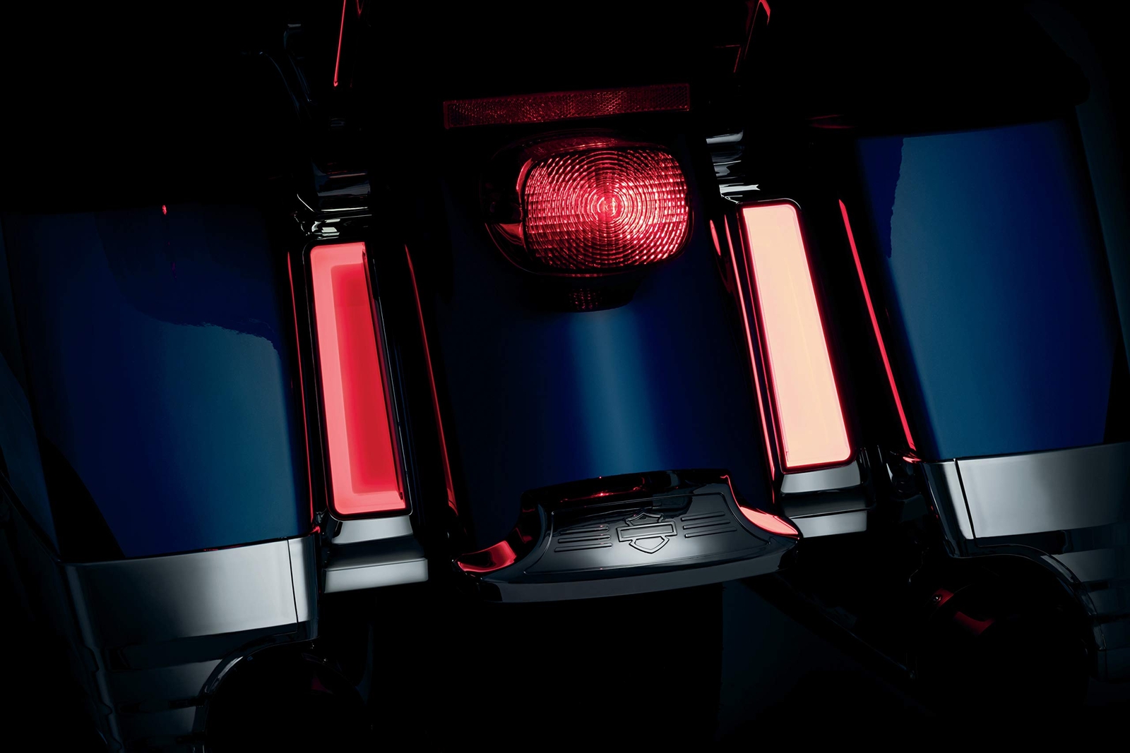 Kuryakyn Chrome Tracer LED Inserts Saddlebag Lights Accents Harley ...