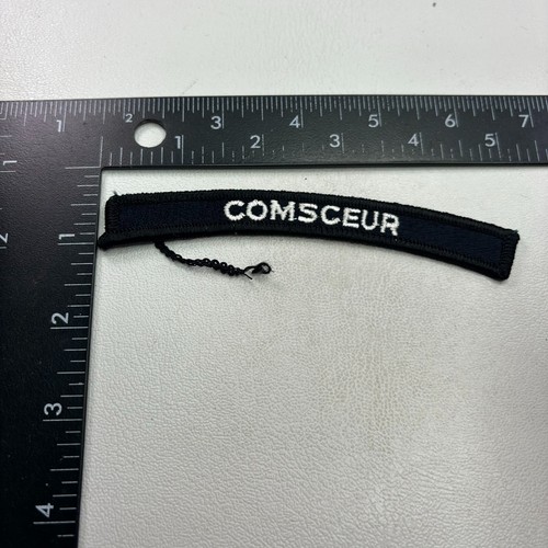 US Navy COMSCEUR Tab Patch (Rocker, UIM) (Military Sealift Command ...