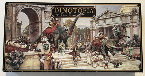 Vintage Dinotopia 'Dinosaur Parade' 750 Pieces Puzzle - Spears ...