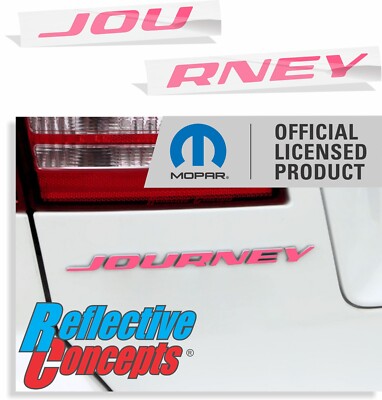 JOURNEY Emblem Overlay Decal for 2014-2020 Dodge Journey | eBay