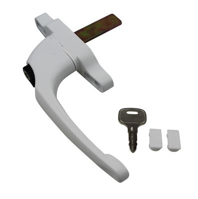 Cadenza Aluminium Window Handle Tongue (spade) Driven White Right Hand ...