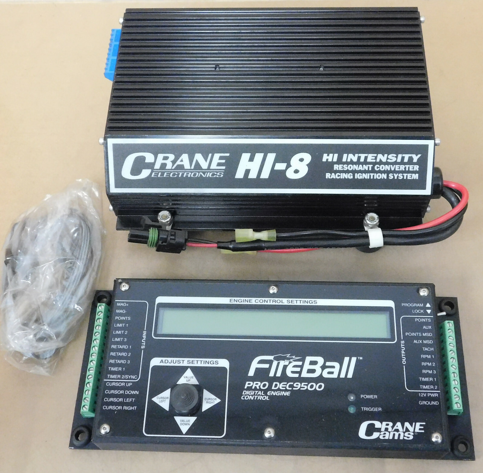 Crane PRO DEC 9500 & 8000-7800 HI-8 Digital CD Ignition Box & Engine ...