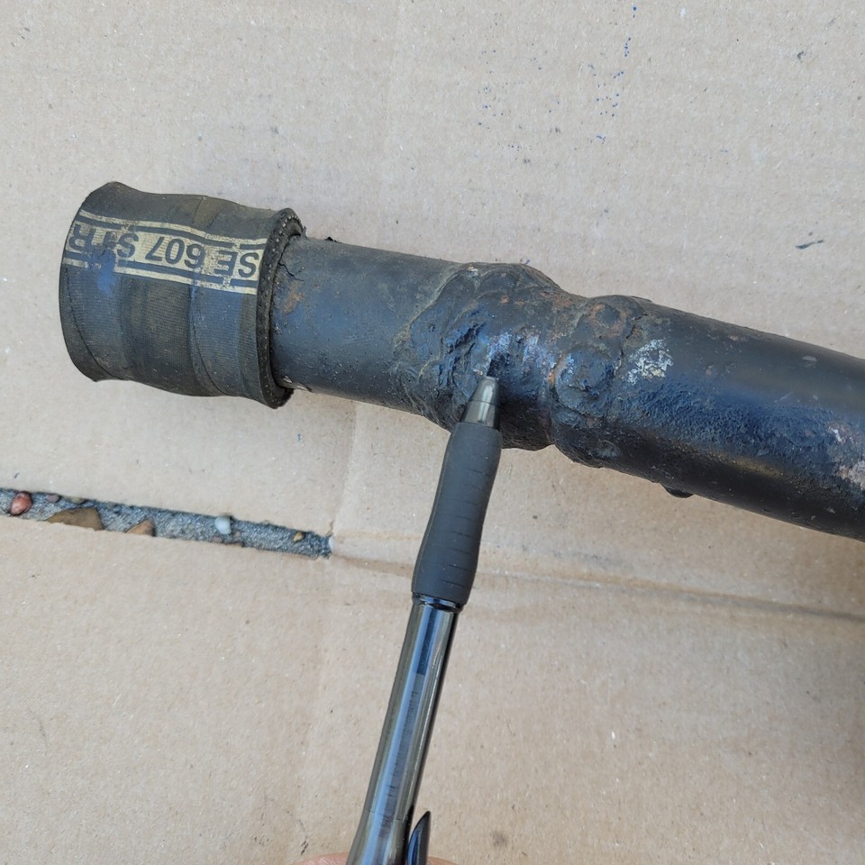 Exhaust Pipe Silencer Spark Arrestor DAMAGED IT250 IT465 1981-1982 | eBay