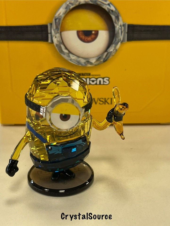 Swarovski Crystal Minions STUART Figurine 5692028 | eBay