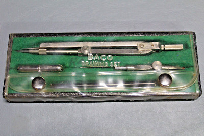 VTG Baco Drawing Set Germany Drafting Tools | eBay