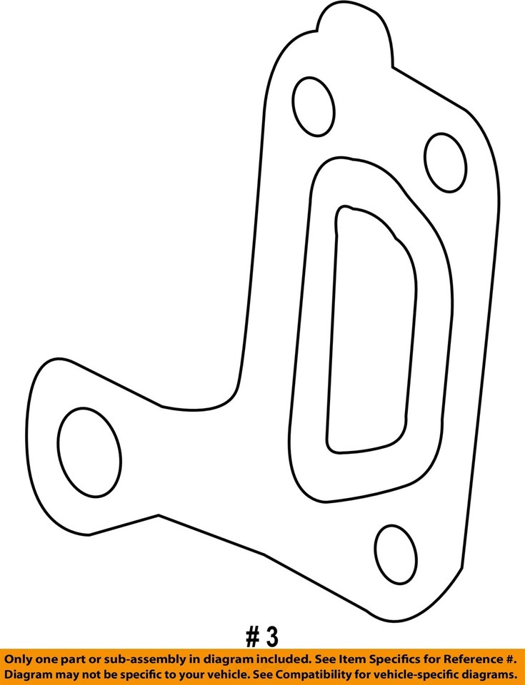 GM OEM 16-22 Canyon Emission Components-Egr Valve Gasket 12641663 | eBay