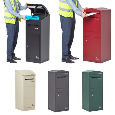 Large/ Extra Large Outdoor Lockable Delivery Box with Curved Top ...