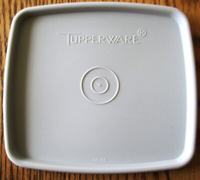 Tupperware Replacement Seal/Lid #310 Gray fits #311, 312, 313 & 1311 | eBay