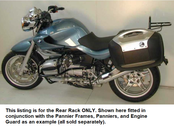 BMW R1150r Luggage Rack Luggage Carrier Topcase Support Black R850r for ...