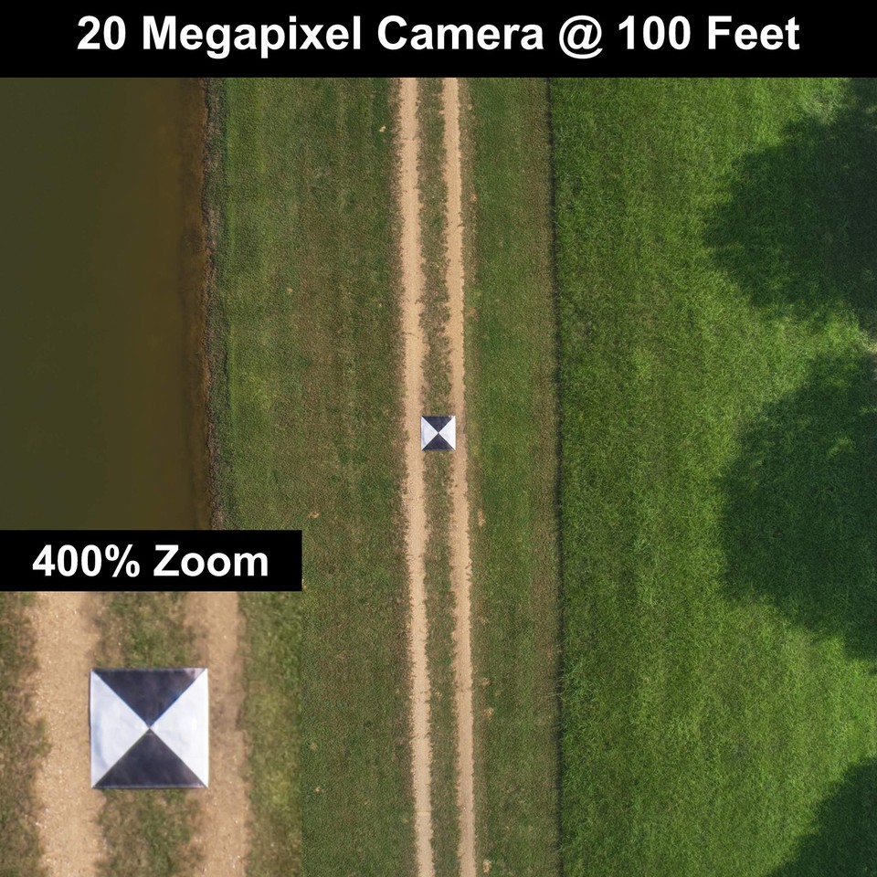 (48"x48") Drone Ground Control Point GCP - UAV Aerial Target for ...