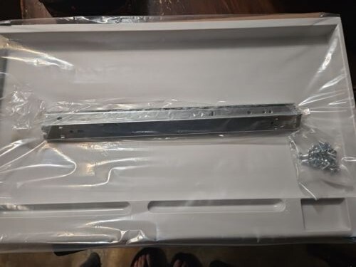 Innovera Standard Underdesk Keyboard Tray 24.2"x15.3"x3.7" Grey IVR ...