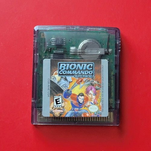 Bionic Commando: Elite Forces Nintendo Game Boy Color Authentic Saves 45496731069 | eBay