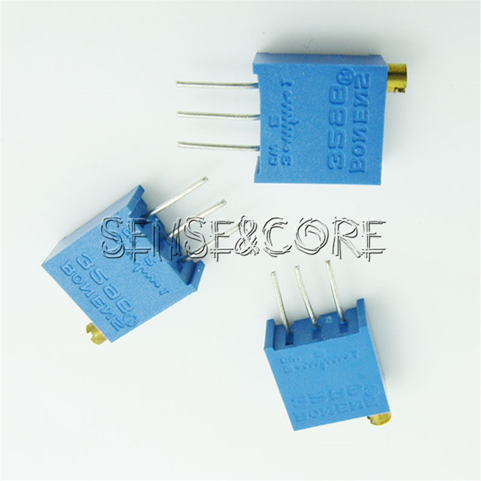 10pcs 5K Ohm 3296W-502 Trim Pot Trimmer Potentiometer Trimmer ...