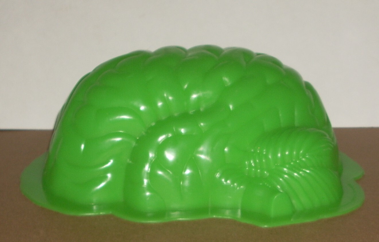 Halloween Zombie Brain Edible Gelatin Jell-O Dessert Mold Party Monster ...