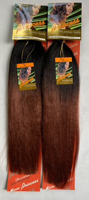 Human Hair Blended for Braiding, Yaky Bulk 2-Pack Bundle Deal, 20" Long ...