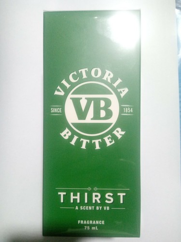 VB Perfume Cologne Victoria Bitter Beer Limited Release Collectable ...