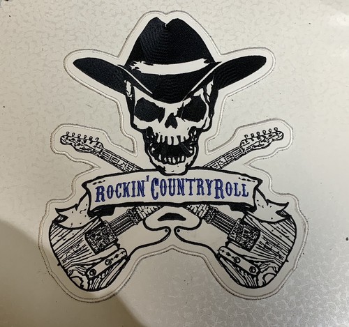 CUSTOM MADE Embroidered Rockin Country Roll Patch | eBay