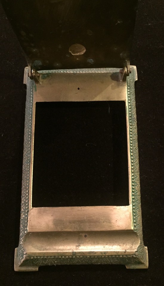 Antique Russian Brass Eagle Paper Weight Desk Enameled Notepad | eBay