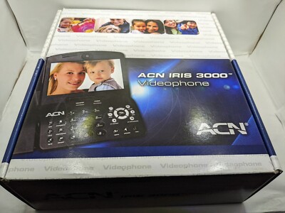 ACN LCD Screen VOIP Digital Internet Video Phone 2000s tech movie prop ...
