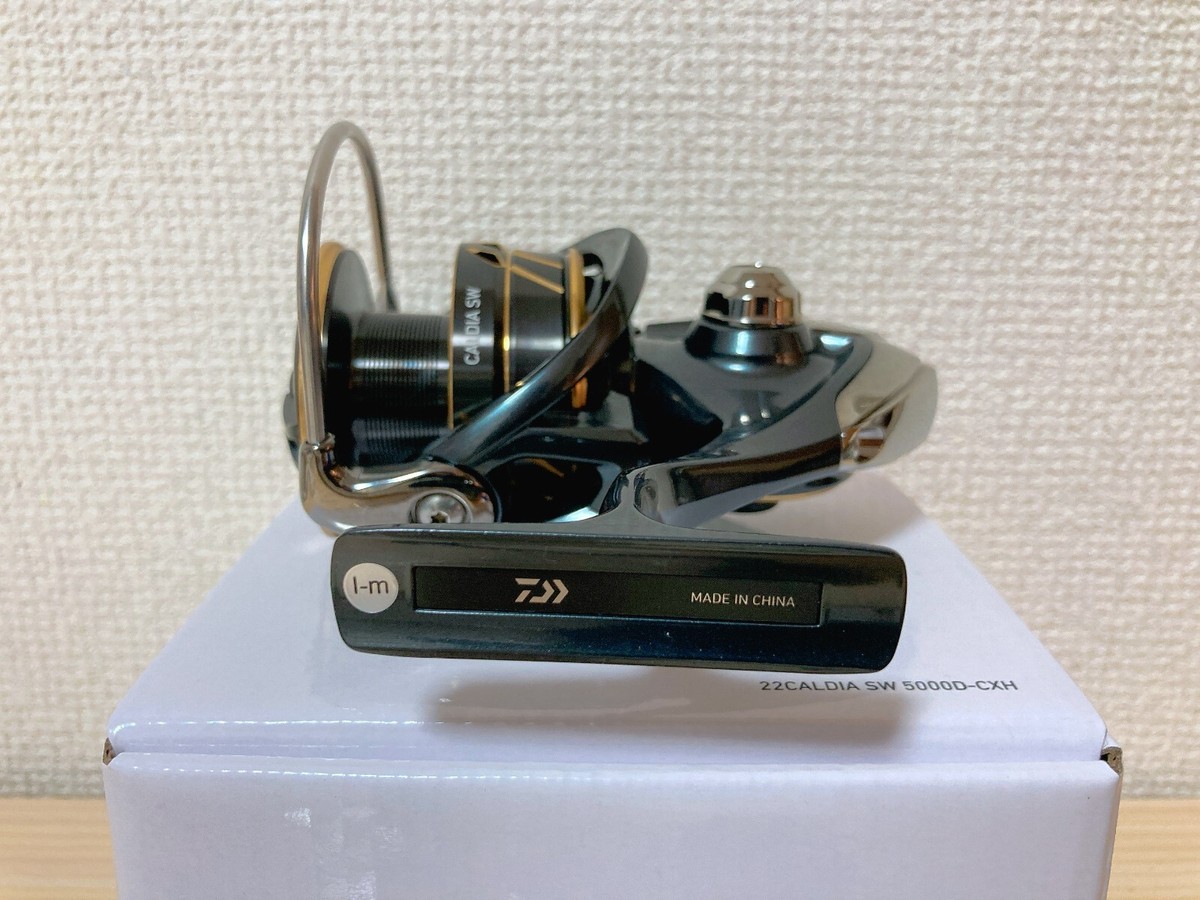Daiwa Spinning Reel 22 CALDIA SW 5000D-CXH Gear Ratio 6.2:1 Daiwa Spinning Reel 22 CALDIA SW 5000D-CXH Gear Ratio 6.2:1